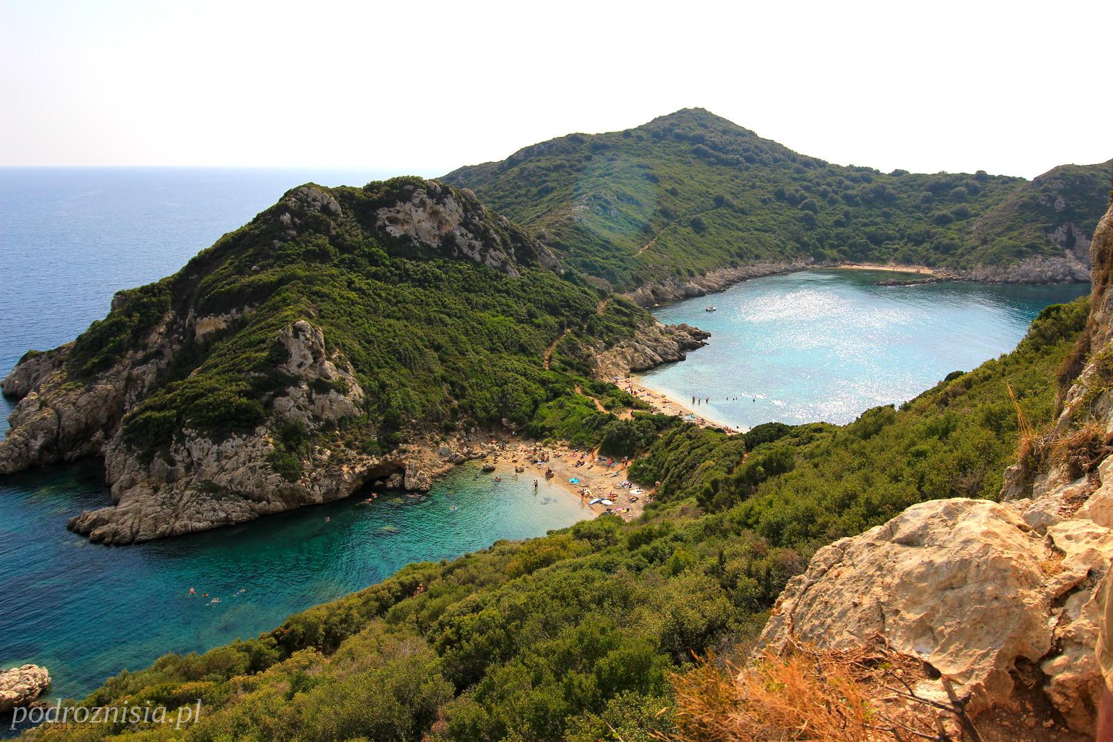 Trekking na plażę – Porto Timoni (Korfu, Grecja) – Podróżnisia